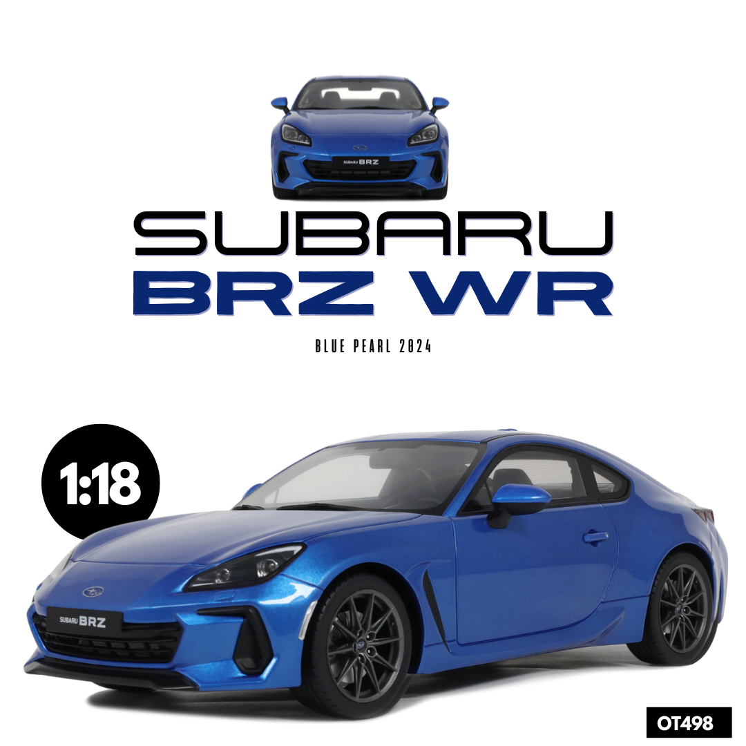 [ Pré-commande ] Subaru BRZ WR Blue 2024 1/18 OTTOMOBILE OT498 – MaMiniature.fr