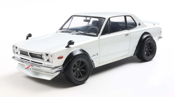 [ Pré-commande ] Nissan Skyline Hakosuka Solido Works White 1/18 SOLID ...