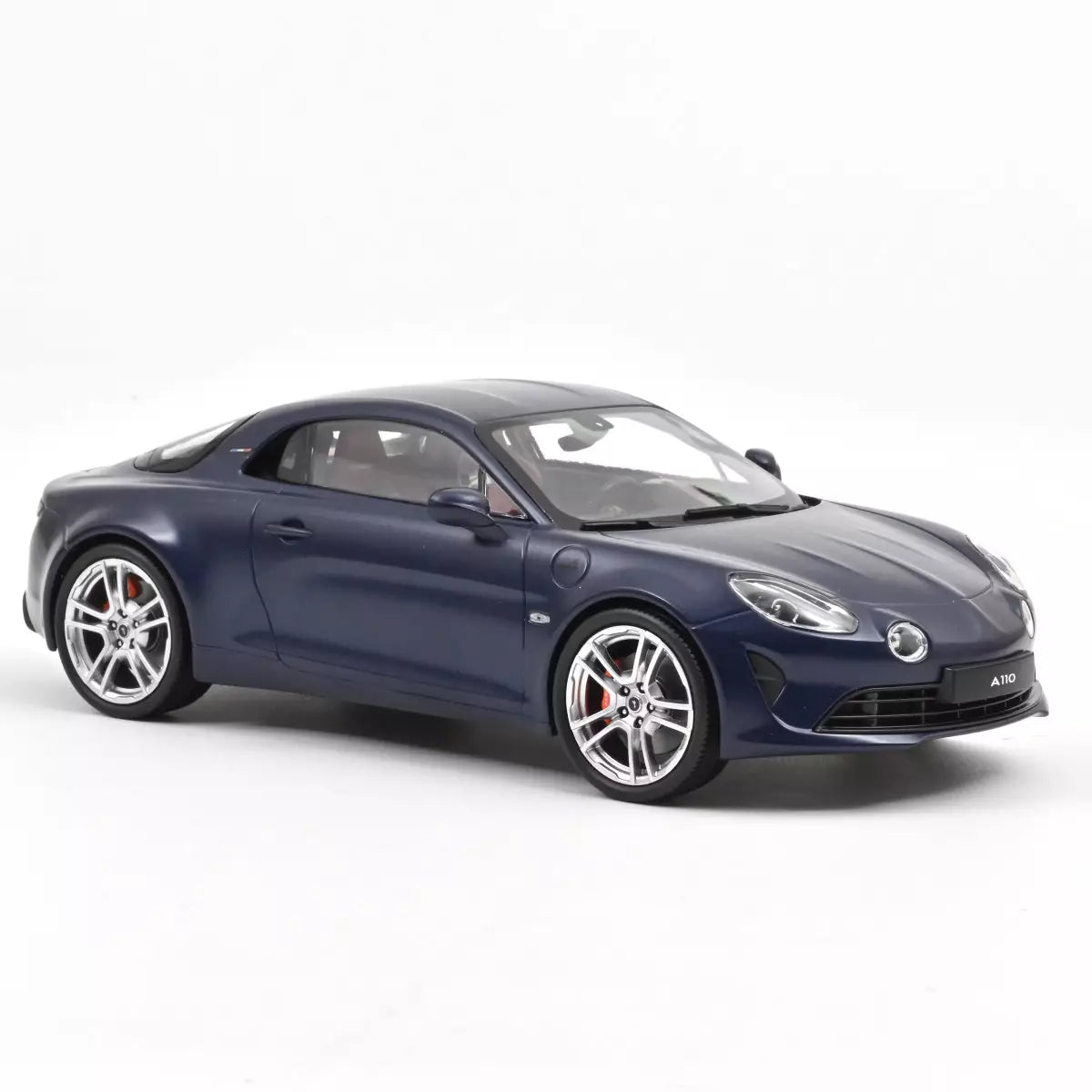 Alpine A110 S 2025 Matte Storm Blue 1/18 NOREV 185444 – MaMiniature.fr