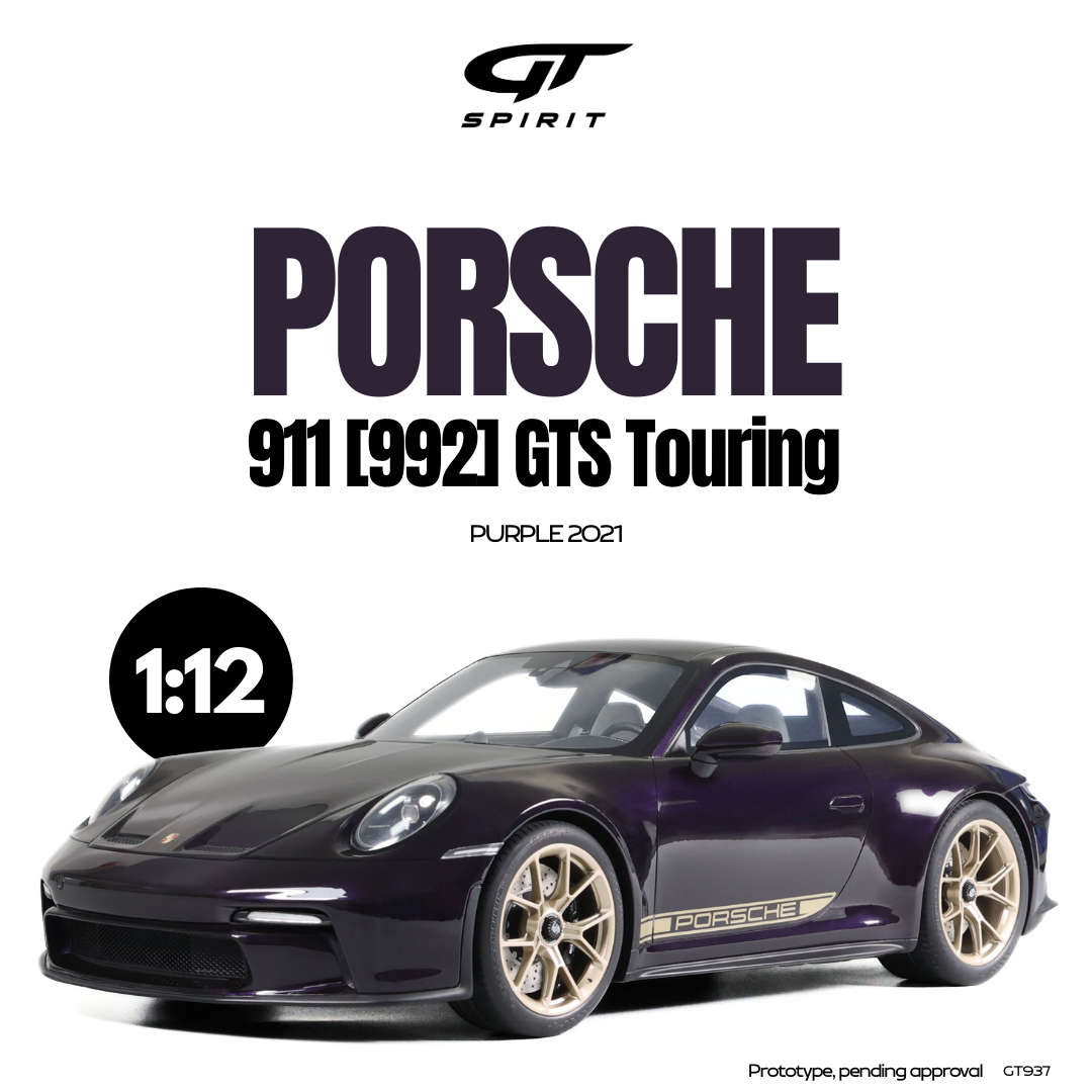 [ Pré-commande ] Porsche 911 (992) GT3 Touring Purple 2021 1/12 GT SPI ...