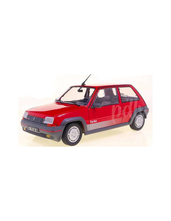 [ Pré-commande ] Renault 5 GT Turbo Mk1 Red 1985 1/18 SOLIDO S1810001 ...