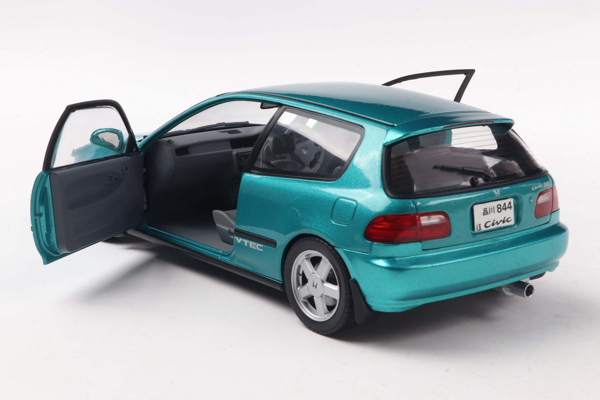 Honda Civic (EG6) Aztec Green Pearl 1991 1/18 SOLIDO S1810405 ...