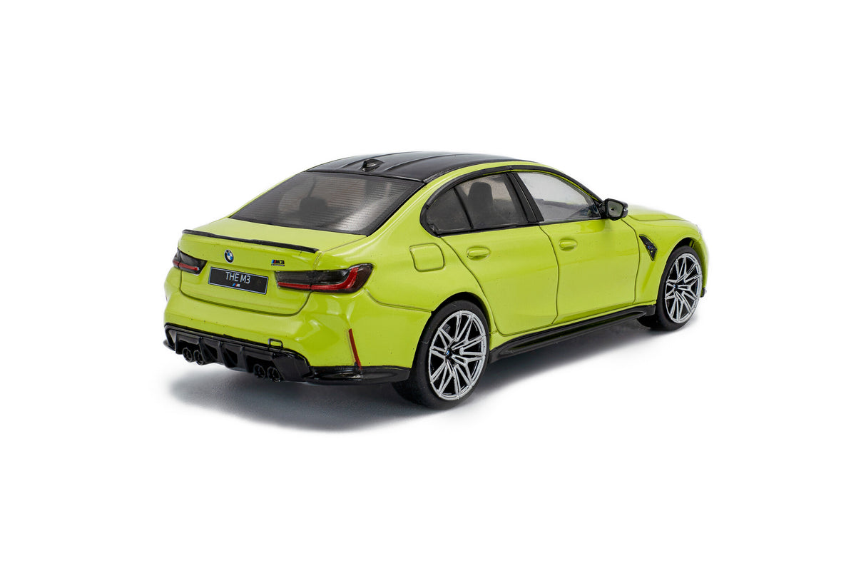 BMW M3 Compétition Sedan Yellow 2023 1/43 SOLIDO S4315303 – MaMiniature.fr